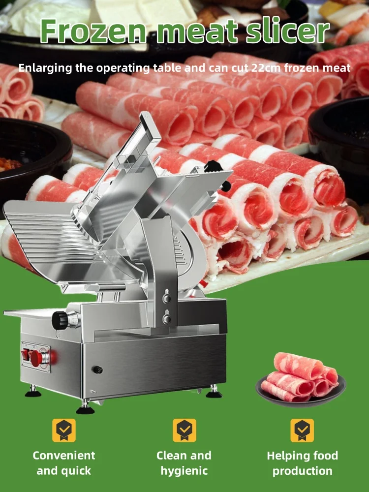 Rebanadora Kebab De Carne 350 Mm Lamb Vegetable Meat Slice Machine ...