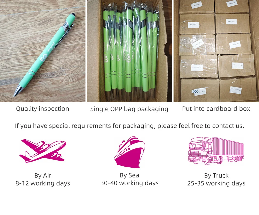Custom Logo Metal Ballpoint Pens - Perfect Promotional Gifts