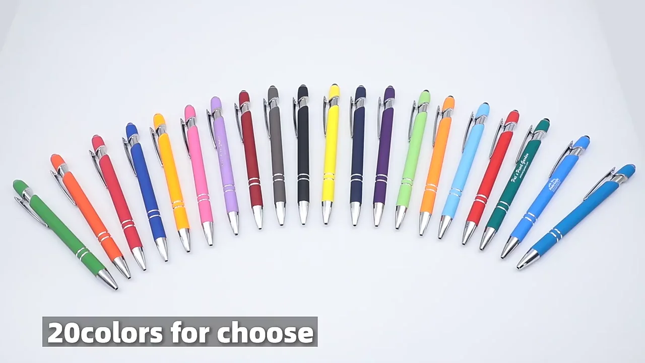 Promotion Advertising Gift 2 In 1 Ballpen Stylus Screen Ballpoint Pen ...