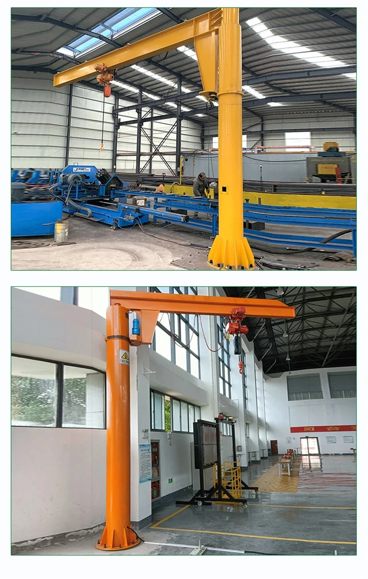 Pedestal Jib Crane For Handling The Slabs With The Vacuum Lifter. - Buy ...
