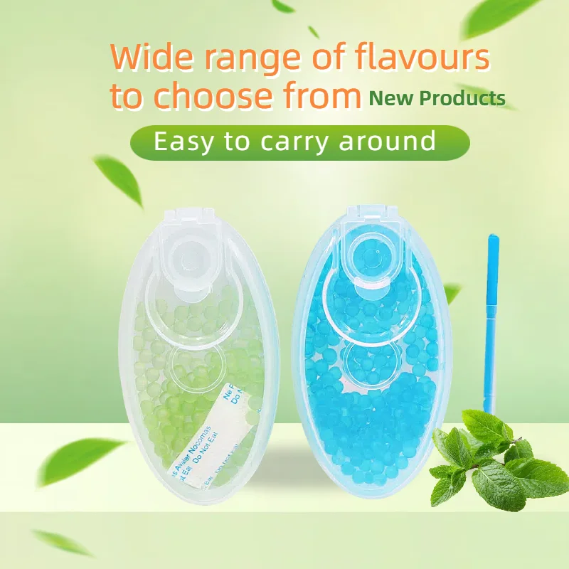 Menthol Flavored Capsule Cigarettes with Poppers Aromatherapy Tobaccol ...