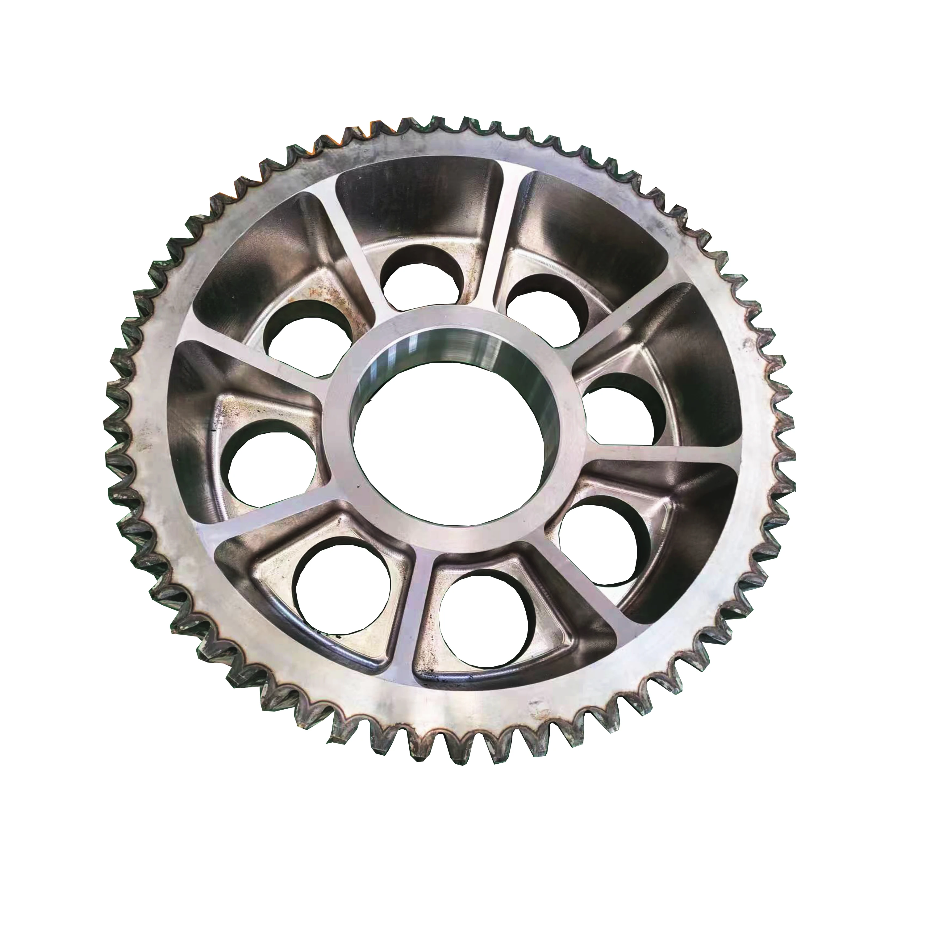 Luoyang Factory Steel Large Spur Gear Architecture Machine Ring Gear ...