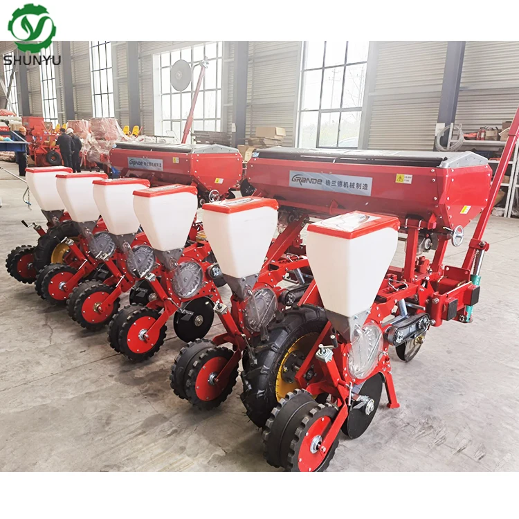 Tractor Mounted 6 Rows Corn Seed Corn Planter Sembradora De Maiz with ...