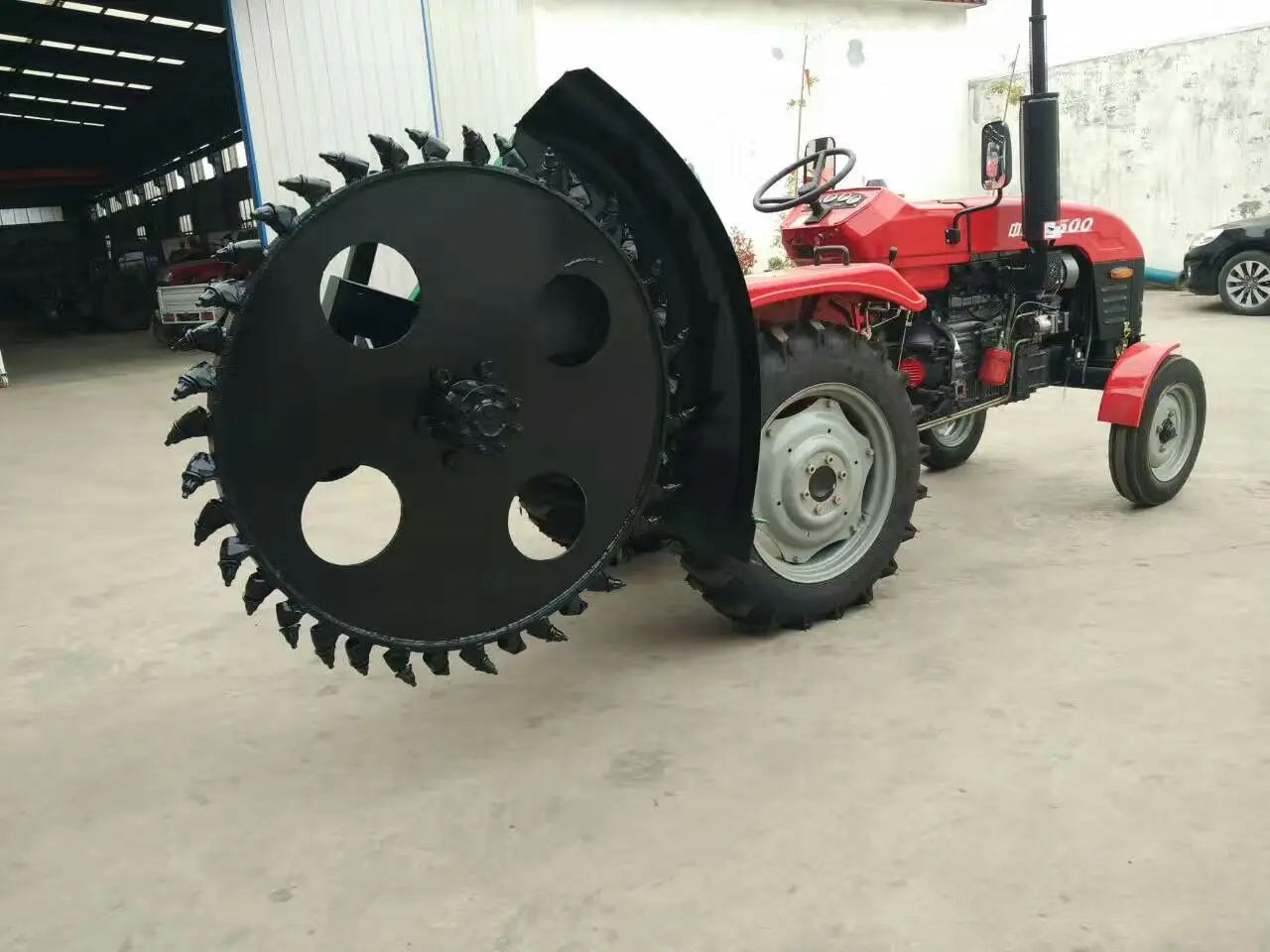 Alibaba.com: Tractor Driven Disc Trencher for Underground Cable Laying ...