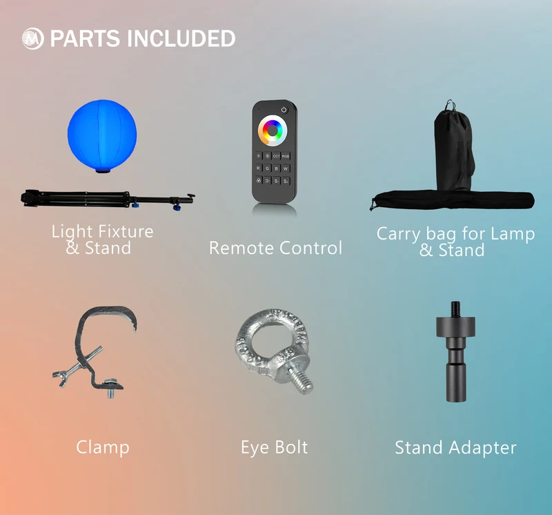 Focused Factory 400w Rgb Airstar Led Balloon Tower Light Colourful ...