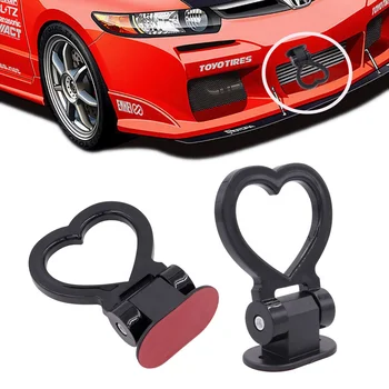 Heart Tsurikawa Handle Jdm New Dummy Tow Hook Racing Tow Ring Heart For ...
