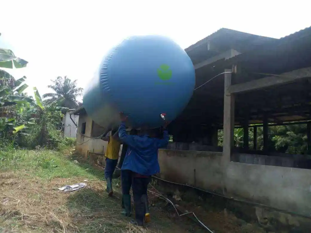 Home Biogas Plant Digester - Teenwin PVC Biogas System