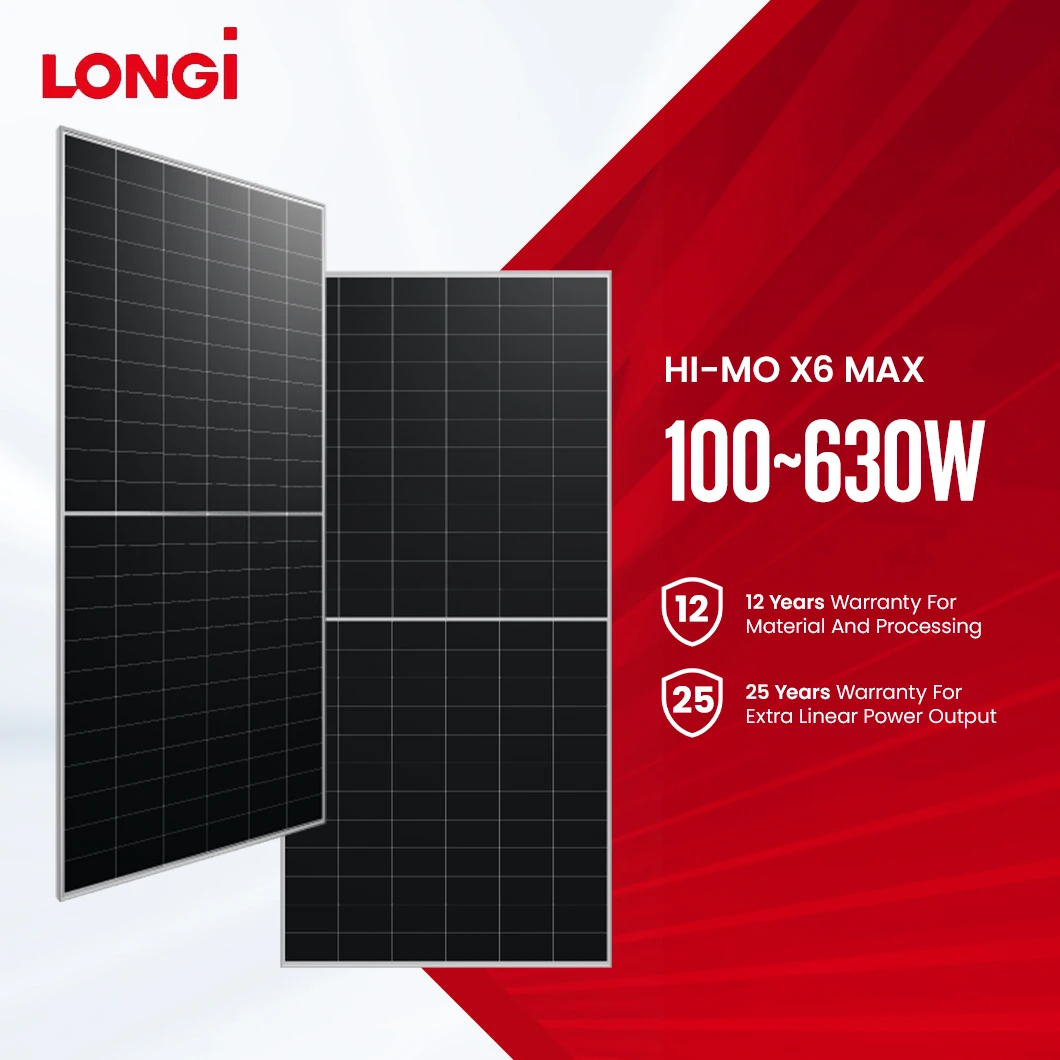 LONGI Pv Modul 445 W Bifacial Hi-MO X6 MAX Guardian (Anti-dust) LR7 ...