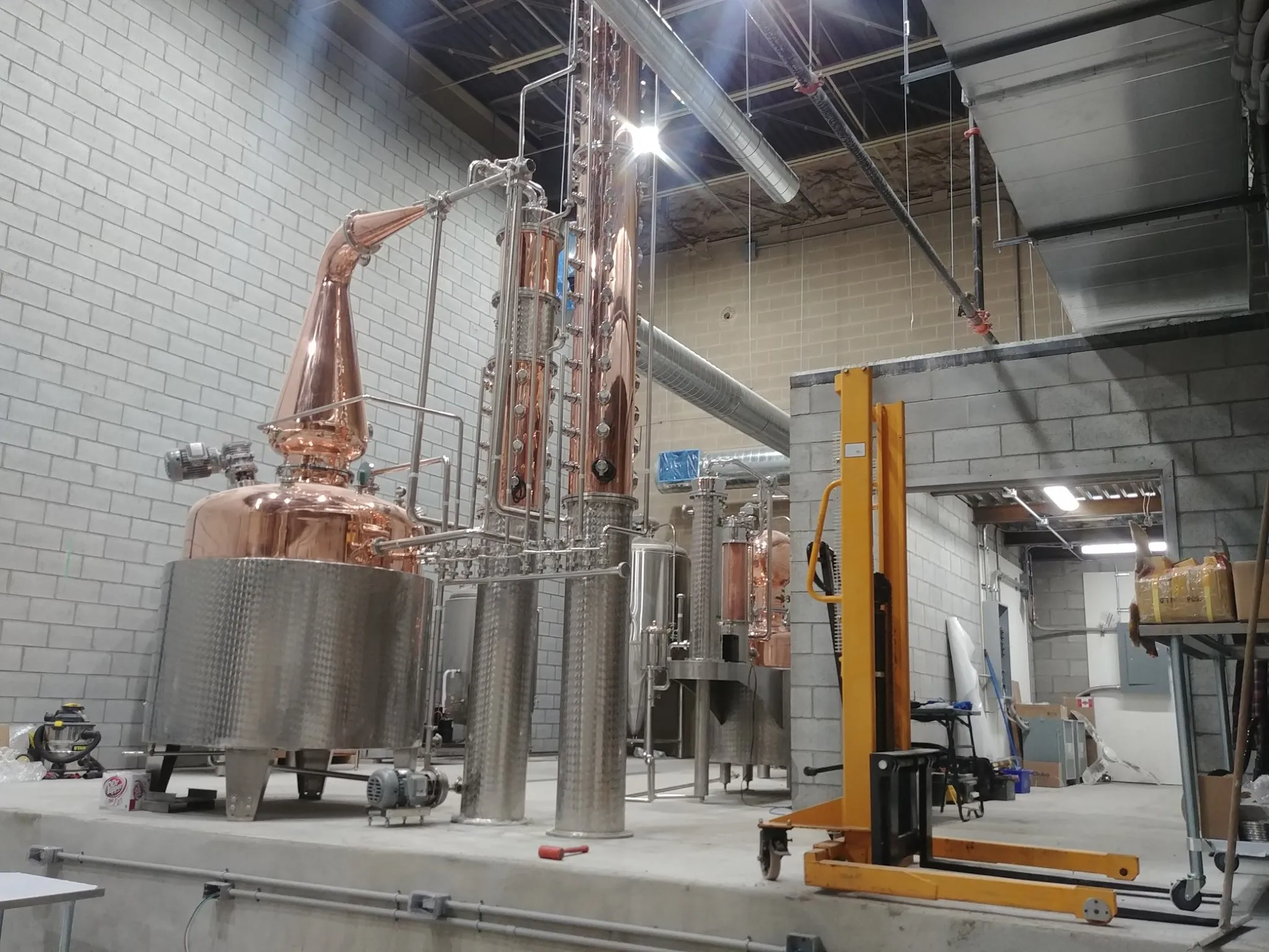 Dye Gin Vodka Whisky Brandy Column Reflux Column Stills Copper ...