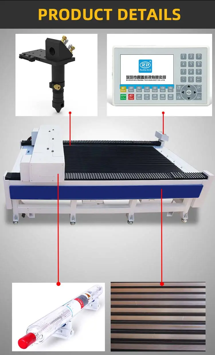Redsail CM1318 100W/130W/150w/180w CNC Laser Cutting Engraving Machine ...