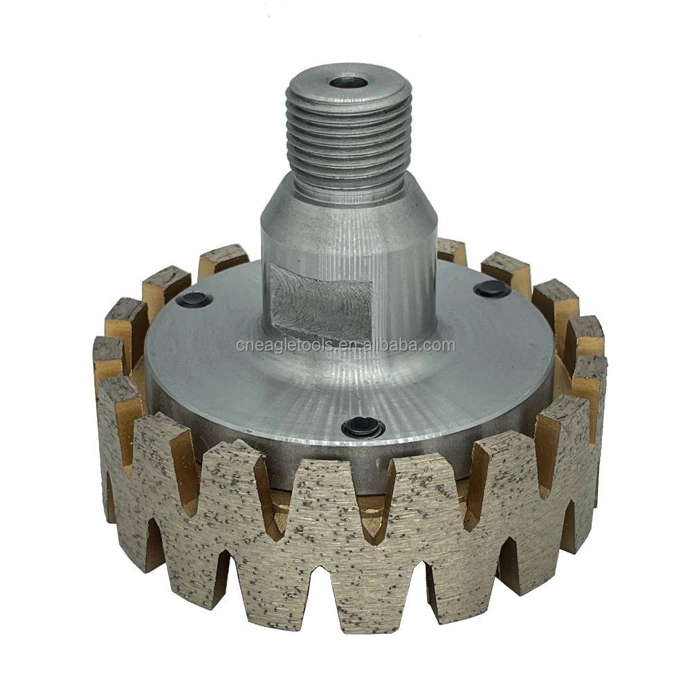 CNC diamond caliper wheel stubbing wheels For Granite and Quartz ...