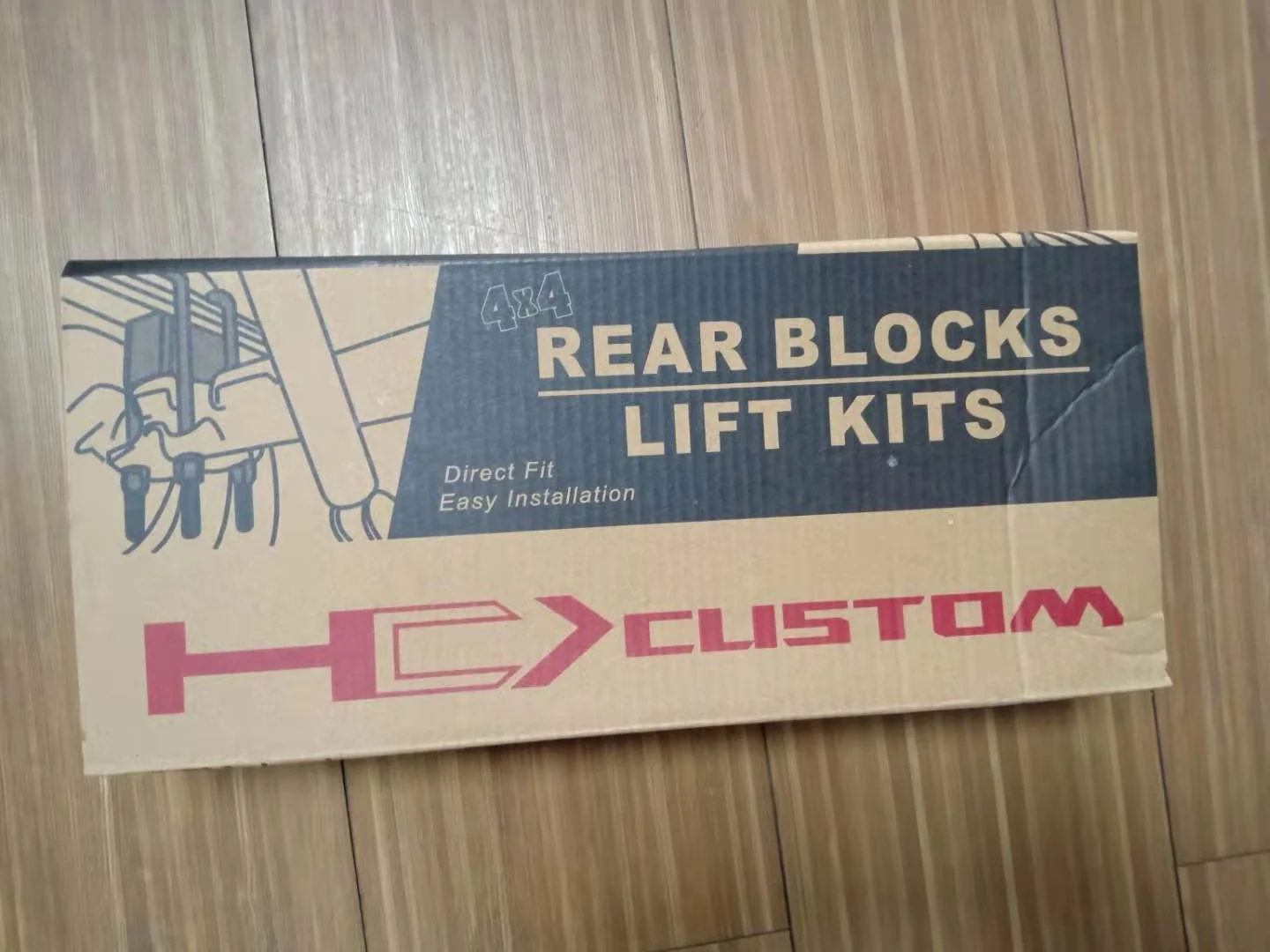 4x4 Block 38mm 1.5 Inch U Bolts Rear Blocks Lift Kit For Hilux Revo ...