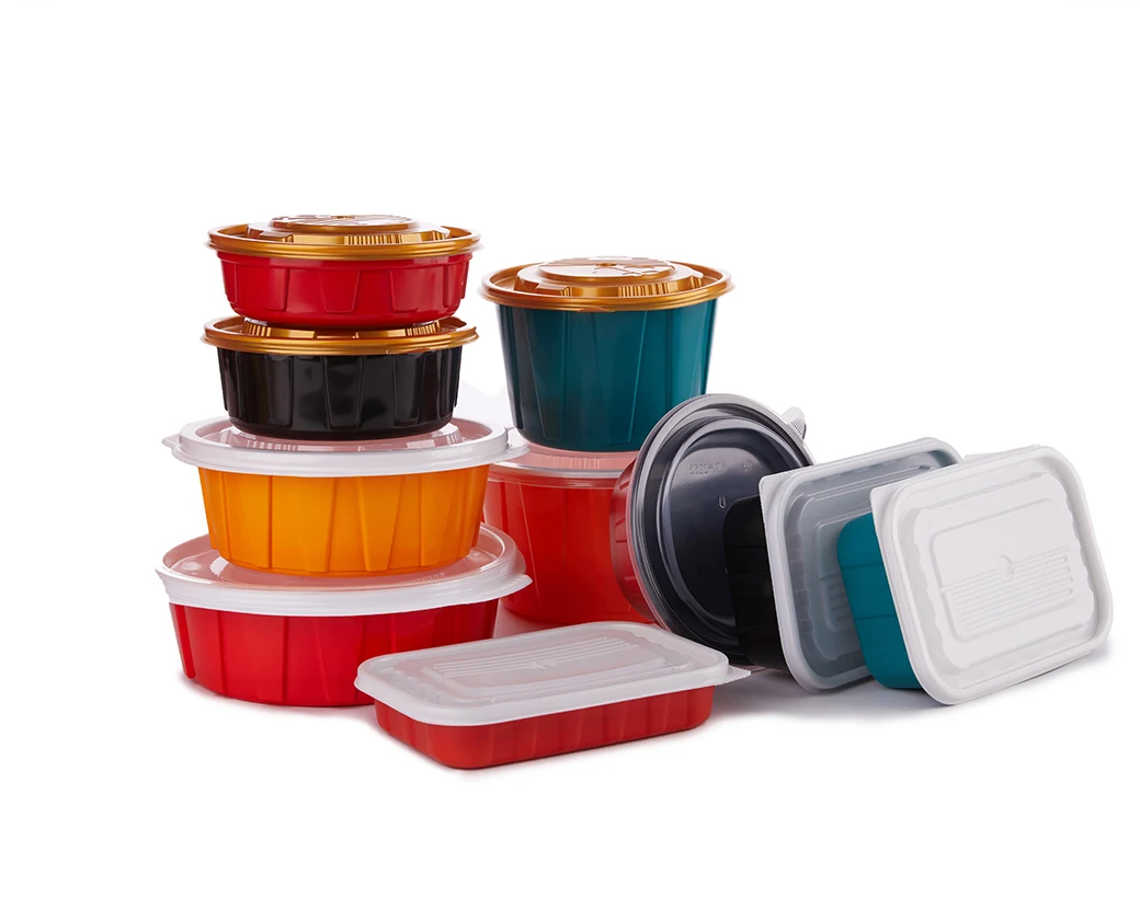 Disposable Reinforcing Rib Bowl Takeaway Box Wholesale Plastic ...