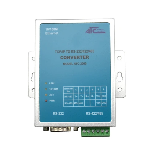 Tcp/ip Rs232 To Ethernet Converter (atc-2000) - Buy Rs232 To Ethernet,Tcp/ip To Rs232 Converter ...