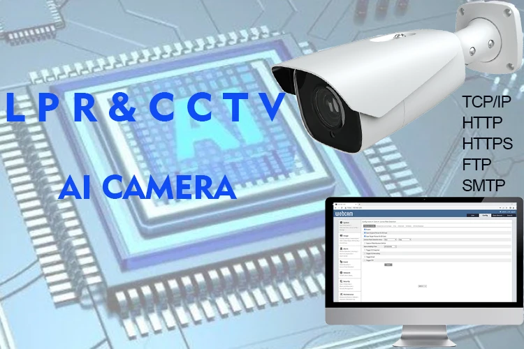 2MP IP AI CCTV Camera Poe Outdoor IP67 Alarm System Color Night Vision ...
