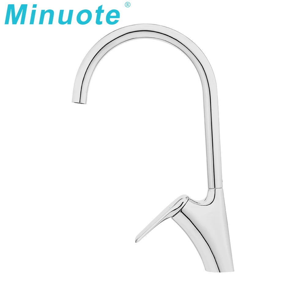 Factory In stock chrome single handle mixer water taps kitchen sink ...