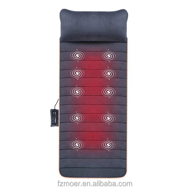 Electric Vibrating Full Body Massage Mattress Massage Bed With Heat ...