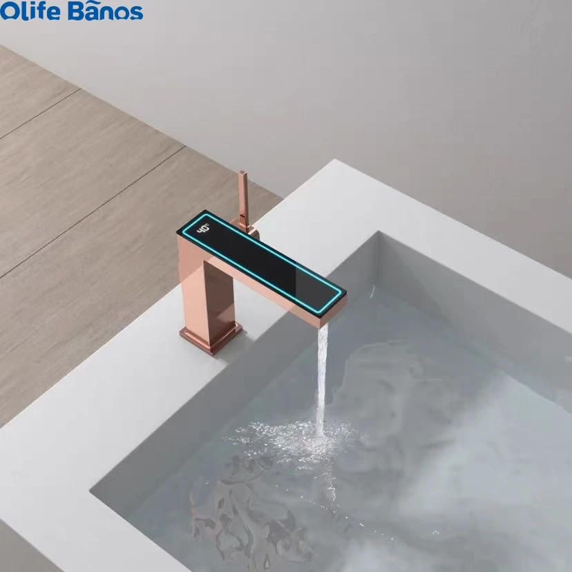 Olife Banos New Design Modern Washbasin Faucet - Black Mixer