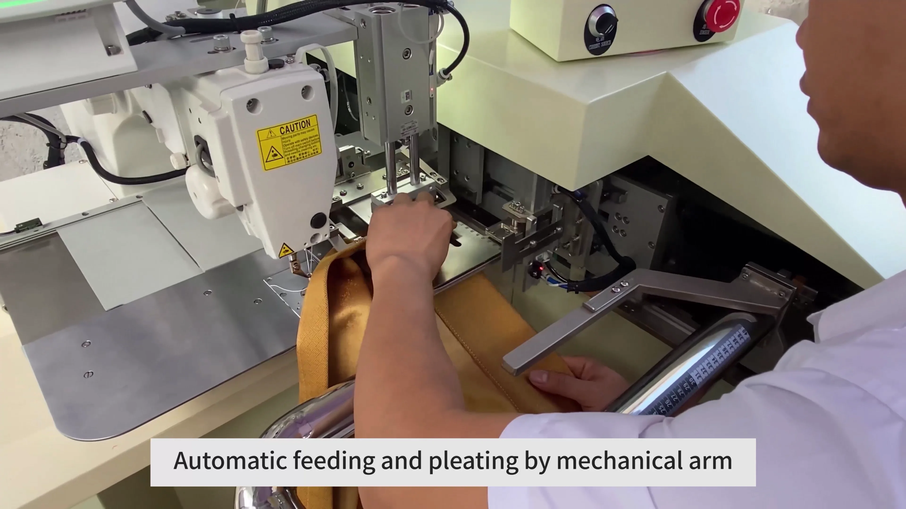 Manufacturer Cheapest Automatic Curtain Pleated Making Industrial ...