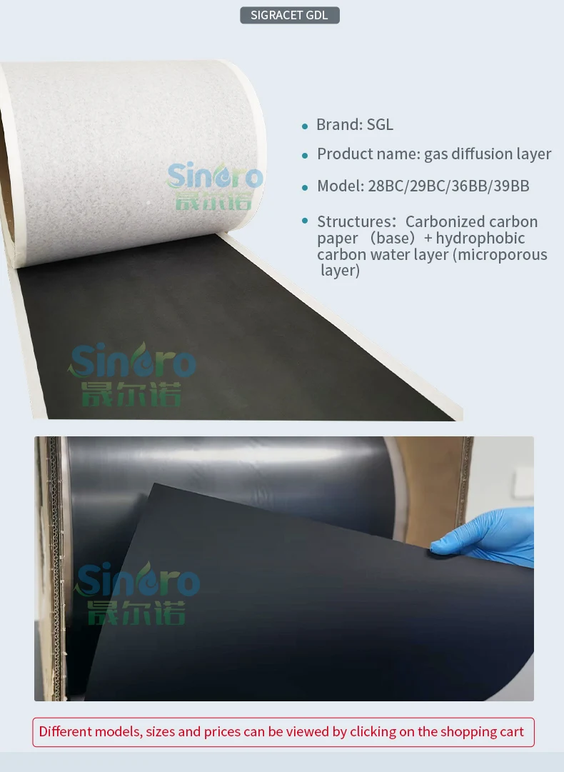 Sgl 39bb/22bb With Mpl Gas Diffusion Layer 20*22.5cm - Buy Gas ...