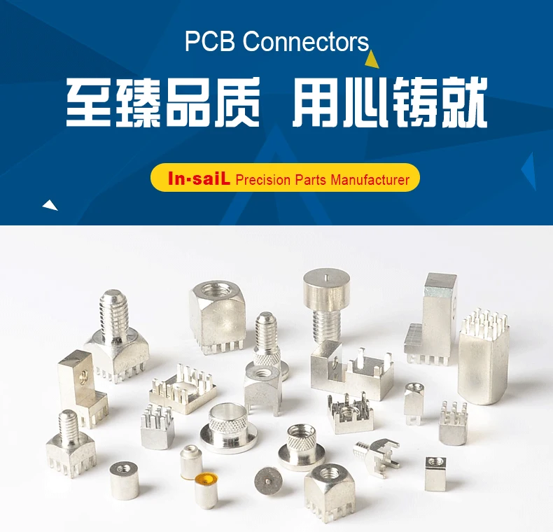 Press Fit Terminal Block Terminals Pcb Connector Power Press Fit ...