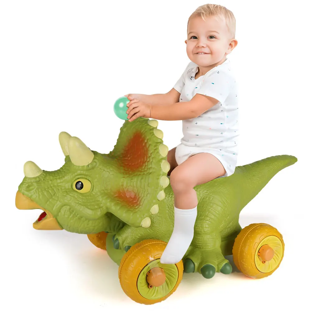 Dinosaur Theme Park Big Toy Triceratops Dinosaur Ride on Car| Alibaba.com