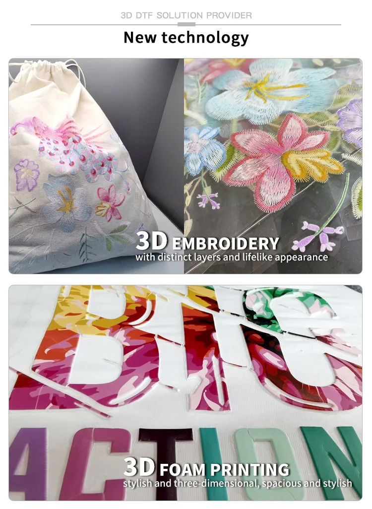 Titanjet 3D DTF Embroidery Printer - High Precision Foam Printing