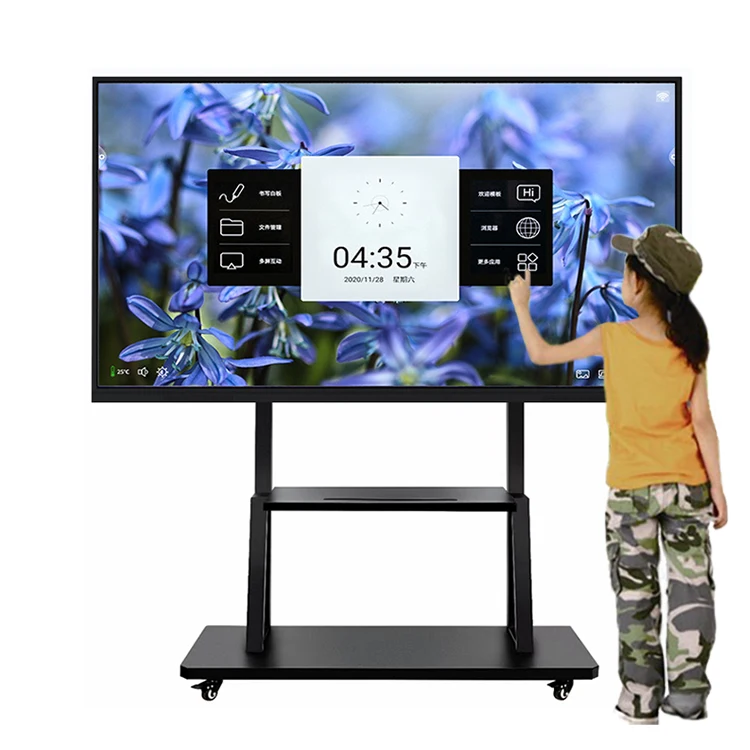 New Ir Touch Interactive Flat Panel 65 Inch Motherboard For Interactive ...