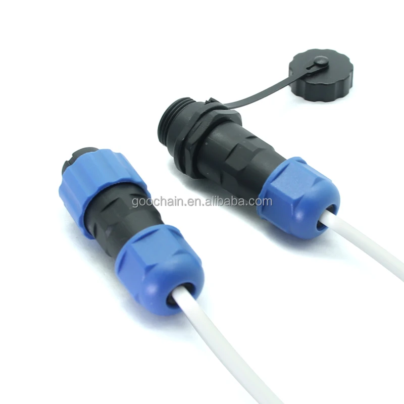 Waterproof Medical Ecg 4 Pin Female To 4 Pin Male Electrode Spring Lead ...