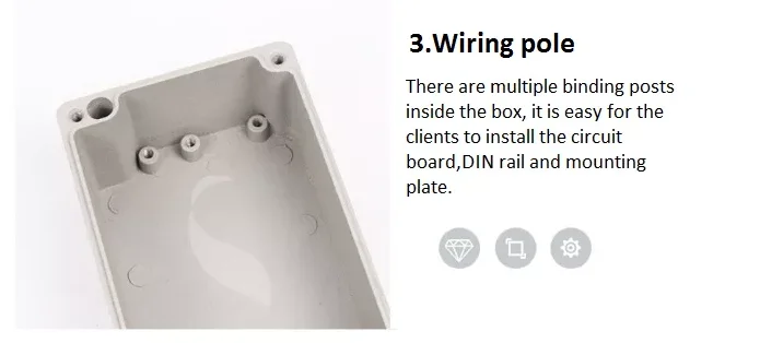 IP67 Aluminum Waterproof Enclosure - SAIPWELL SP-AG-FA58