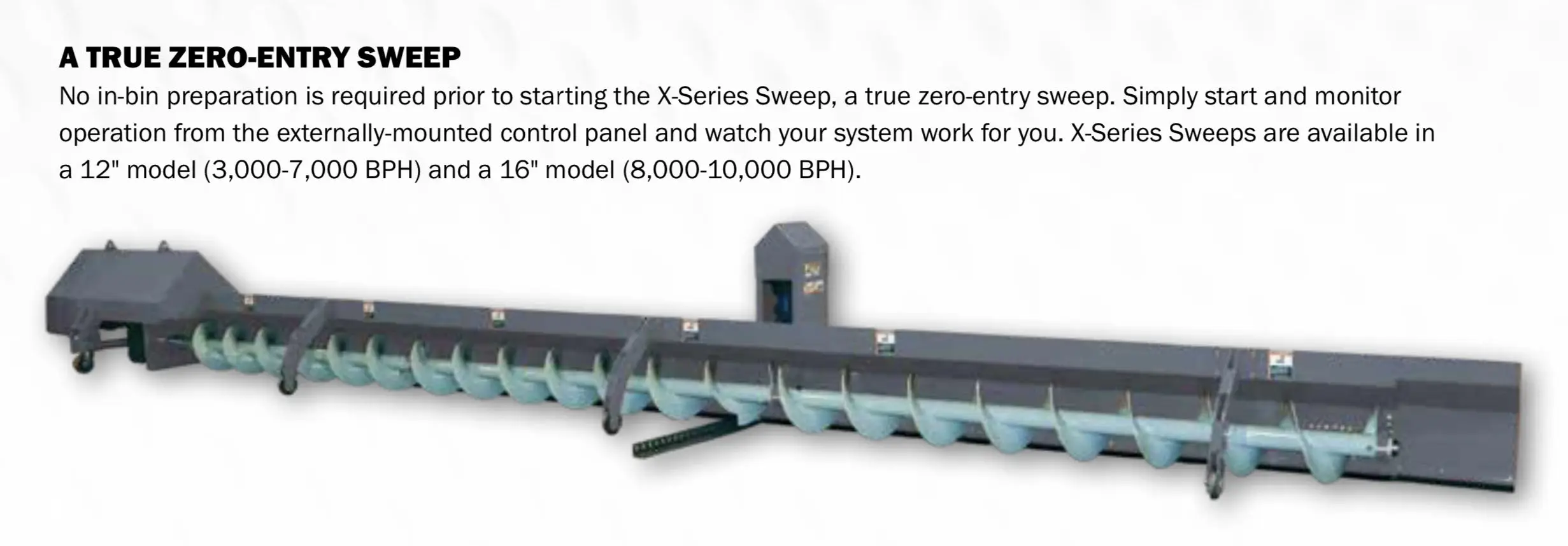 Flat Bottom Silo Sweep Auger For Unloading Grain Discharging Screw ...