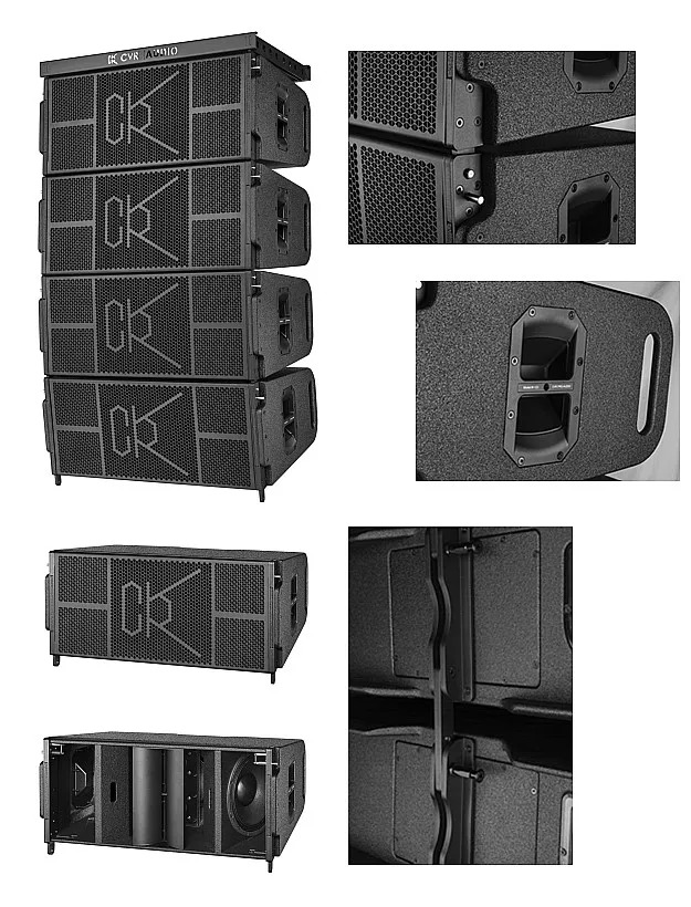 High Performance 3-way Passive Line Array Loudspeaker - Buy 3 Way Line ...