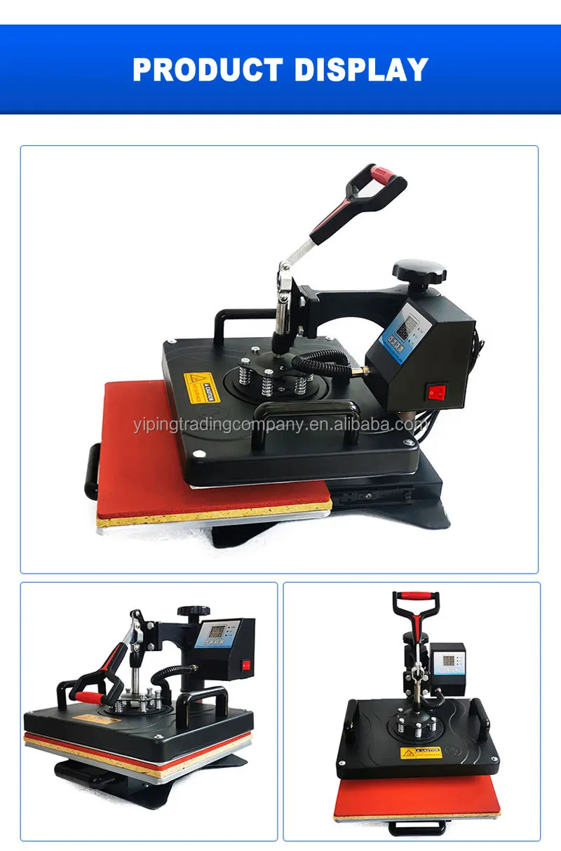 5 in 1 Heat Press Machine - Versatile & Easy to Operate