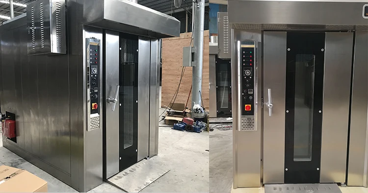 Top Rotating Convection Oven - 16 Tray for Professional Bakery