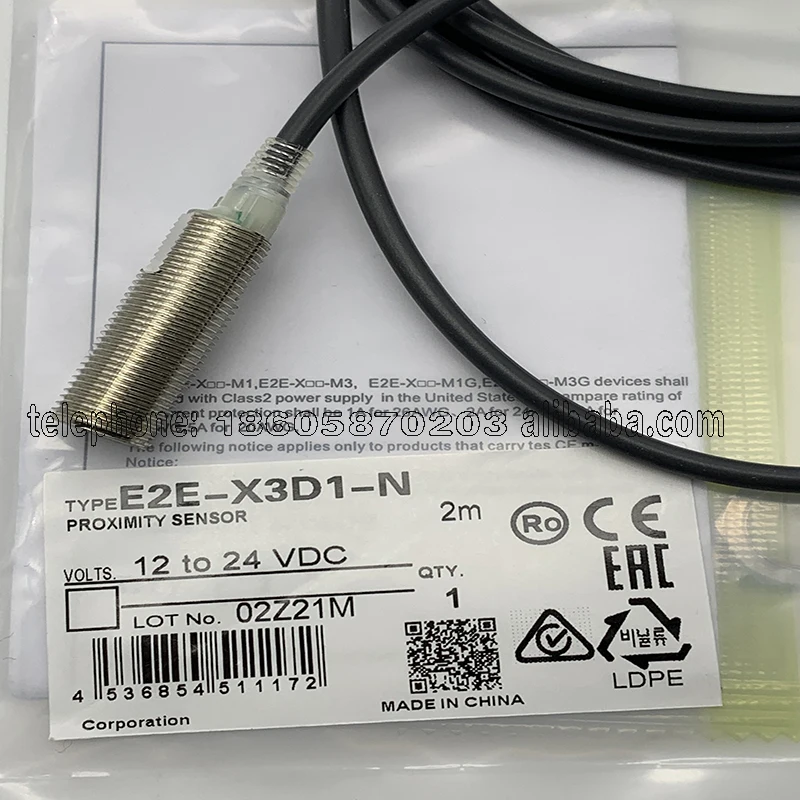 Original Genuine Sensor E2ez-x2d1-m1tgj/x2d1-m1gj/x4d1 In Stock - Buy ...