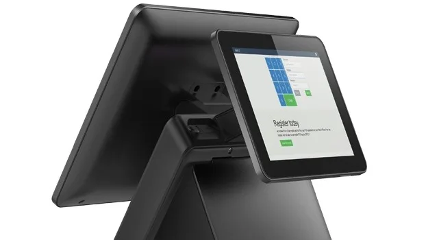 Pos Software For Restaurant Countertop Pos Dual Screen Touch Pos System ...