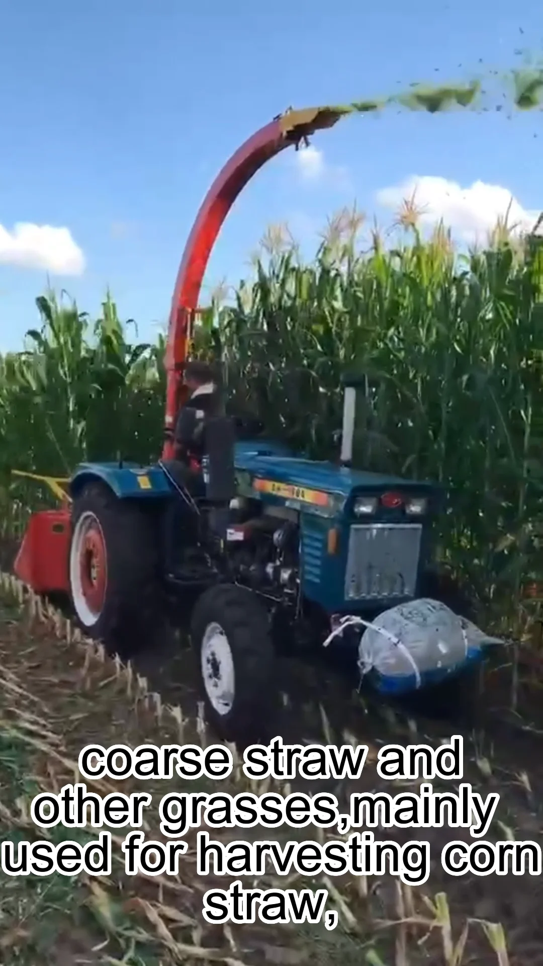 Hot Sale One Row Mini Forage Harvester Best Price Gear Drive Type Corn ...