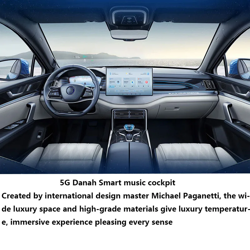 2023 Byd Tang Electric Car Ultra-long Endurance Comfortable Luxury Pure ...