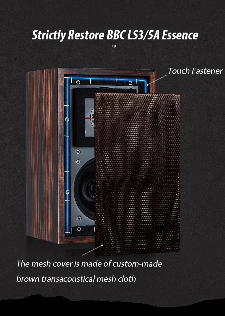 LS3/5A HIFI Speaker - Premium Bookshelf Sound Experience