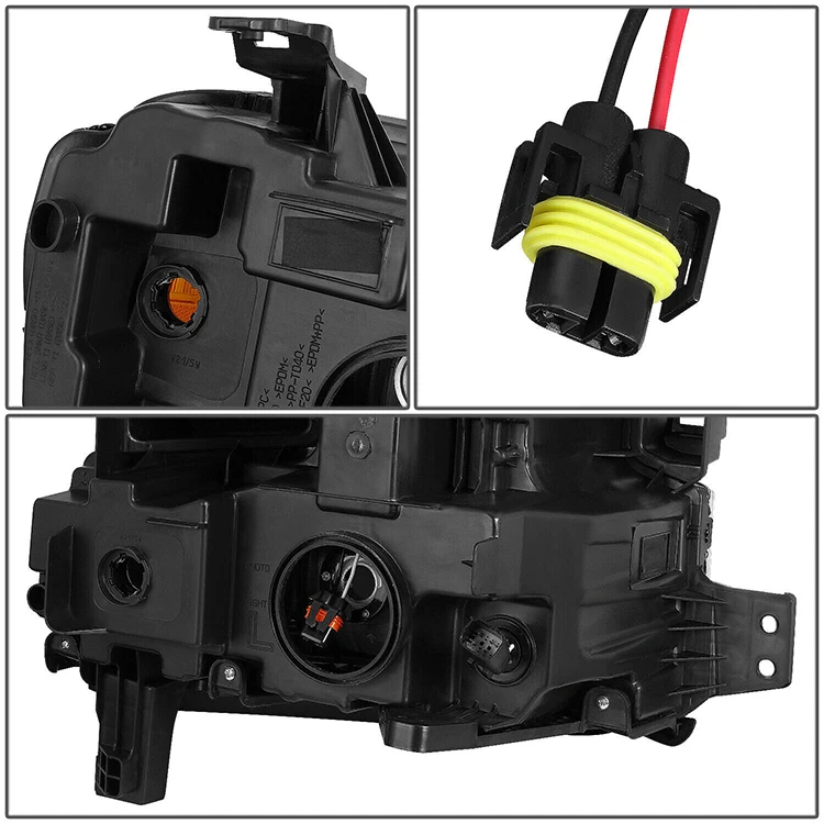 2019-2022 Chevy Silverado 1500 Lh/rh Halogen Headlamp 84621849 84621848 ...