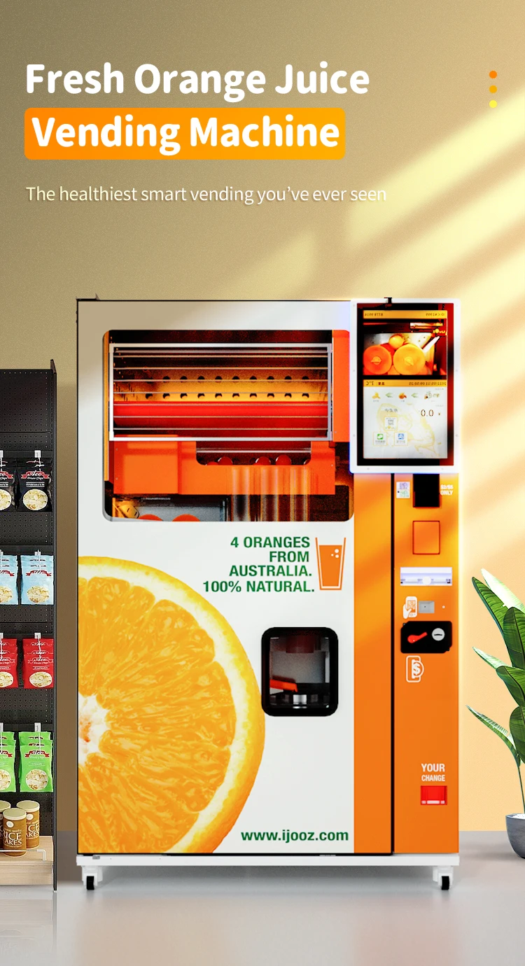 Ijooz Orange Juice Vending Machine Convenience Store For Drinks In ...