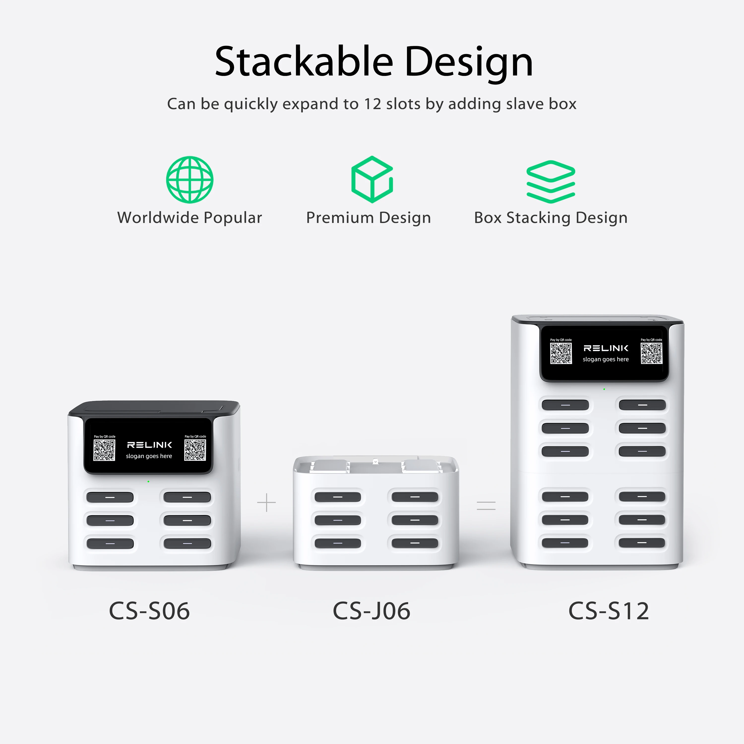Cs-s06 Mobile Phone Portable Battery Share Power Bank Charging Station ...