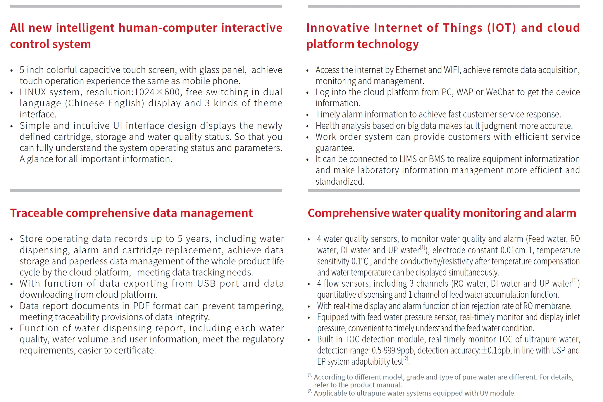 Best Sale Laboratory Use Water Purifier Ld20/40/60l Intelligent ...