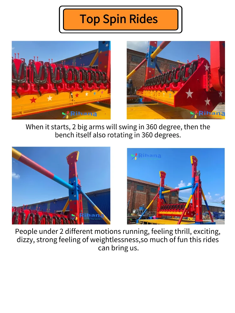 2024 Super Thrill Rides Fun Fair Park Entertainment Equipment Park Fair ...