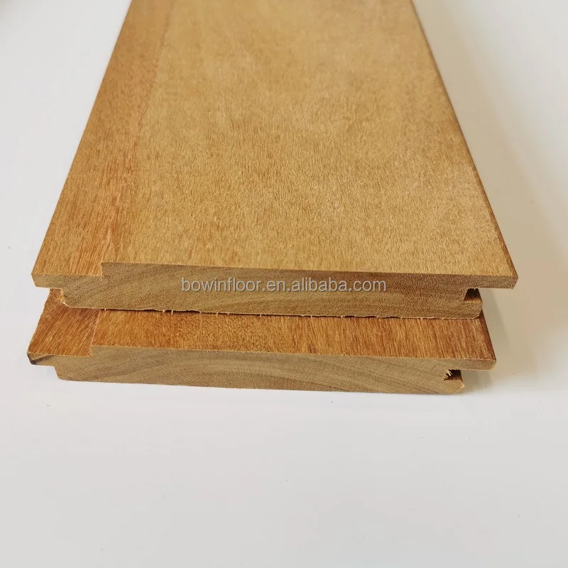 Nickel Gap Waterproof Full Hardwood Exterior Yellow Balau Wall Cladding