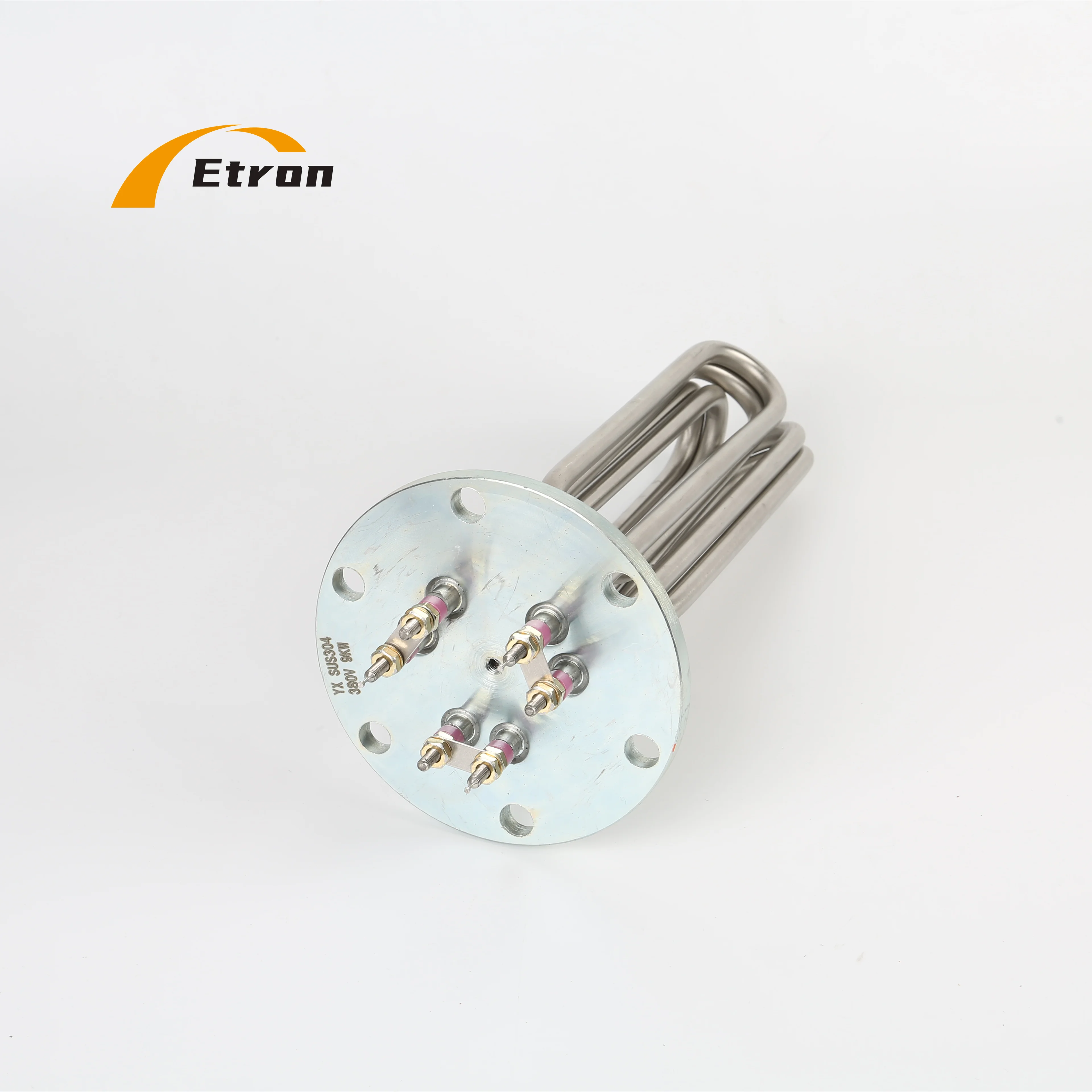 Custom 220V 380v 400v Flange Immersion Heater Electric Water Heater ...
