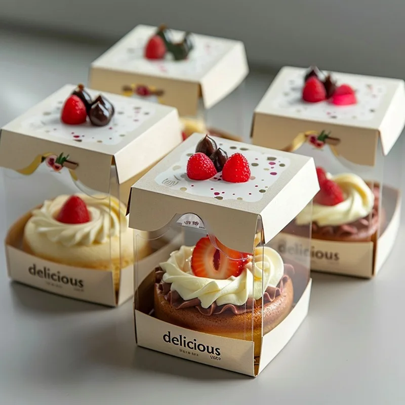 2024 custom cardboard Cake Box mini birthday gift pastry box custom ...