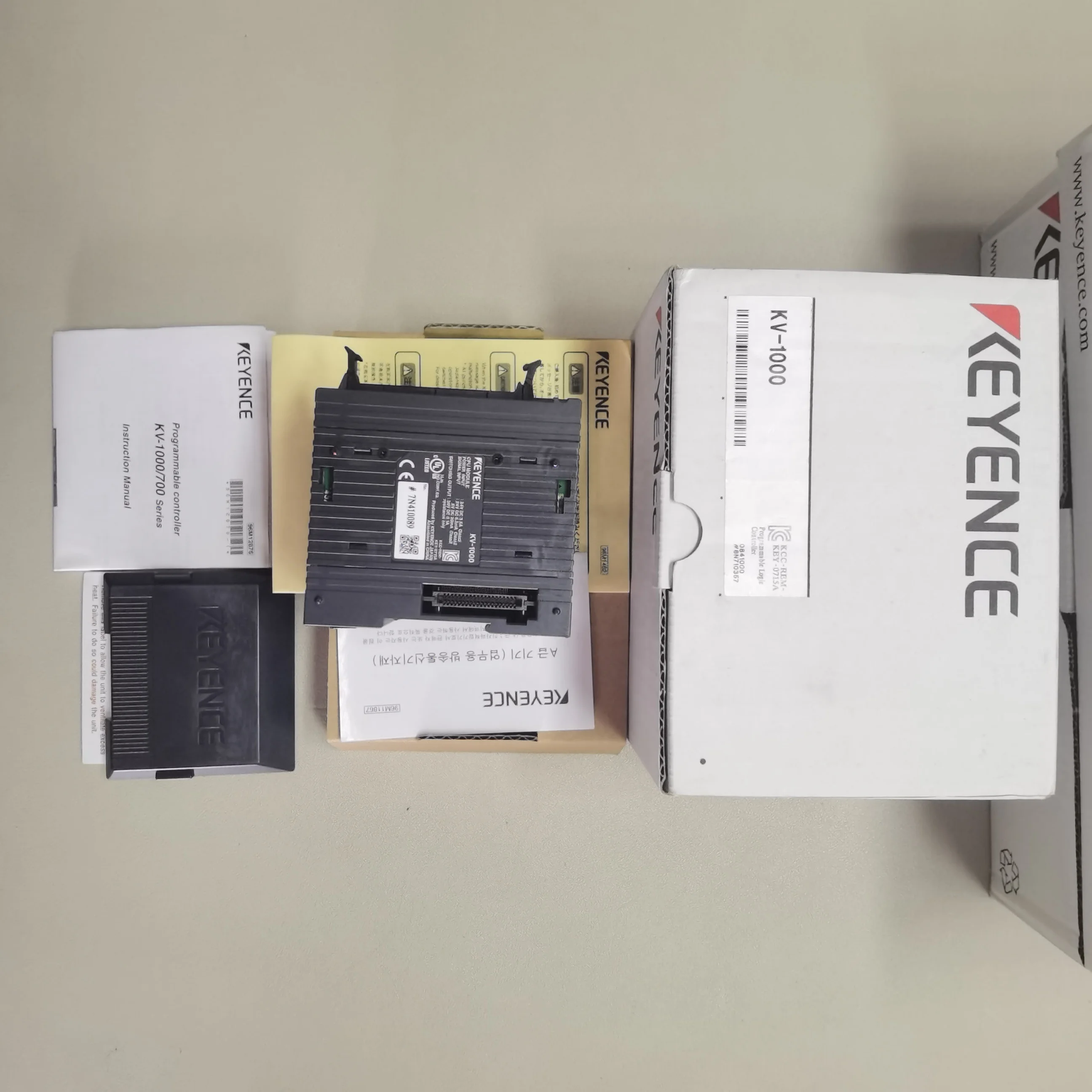 Keyence Serial Built-in Cpu Unit Programmable Controller Kv-3000 Plc ...