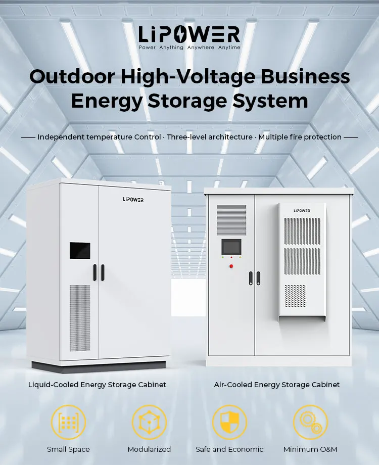 Lipower Bess High-voltage Batteries 100kw 215kwh Solar System Energy Storage Industrial ...