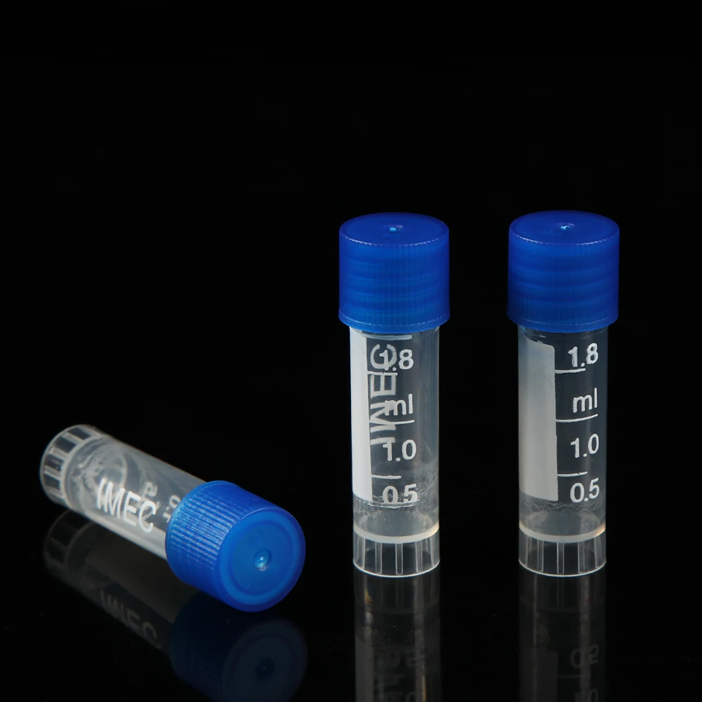 Plastic Cryovial Cryogenic 2ml Cryo Vial Tubes Clear Freezing Tube For Lab - Buy Cryo Vial Tubes ...